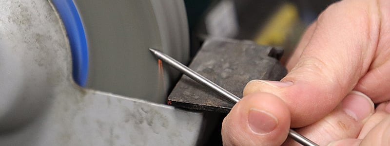 Practical tips for welding: sharpening tungsten electrodes